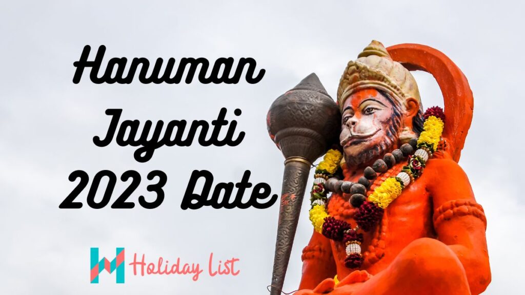 Hanuman Jayanti 2023 Date - Holiday List India